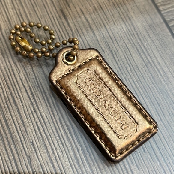Coach | Accessories | Coach Replacement Hangtag Metallic Bronze | Poshmark